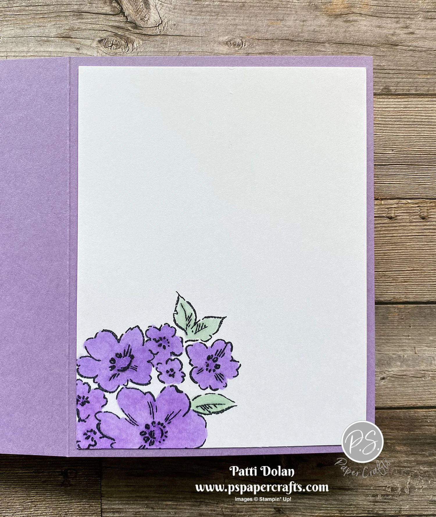 Hand-Penned Get Well Card — P.S. Paper Crafts