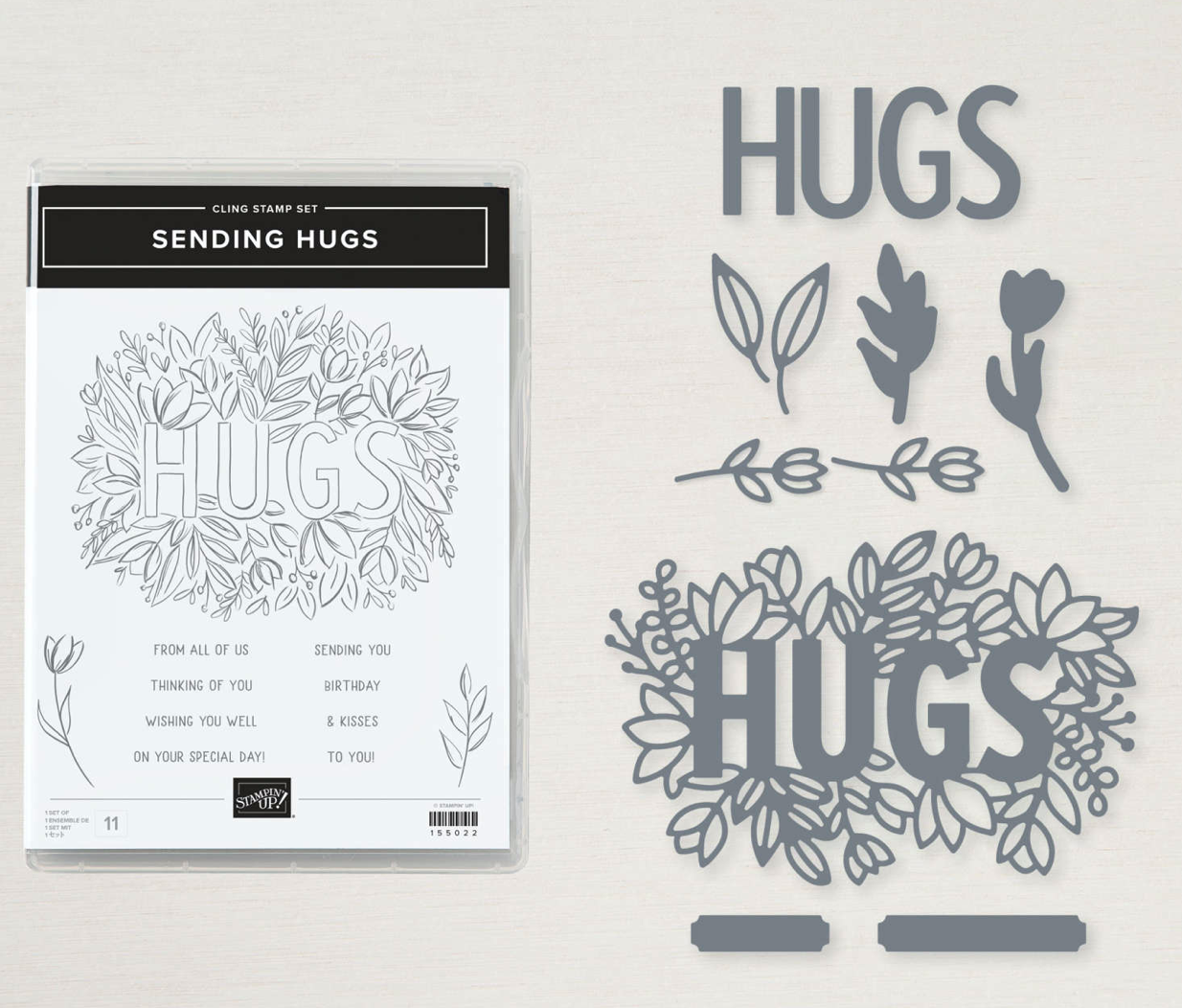 Pretty Sending Hugs Cards — P.S. Paper Crafts