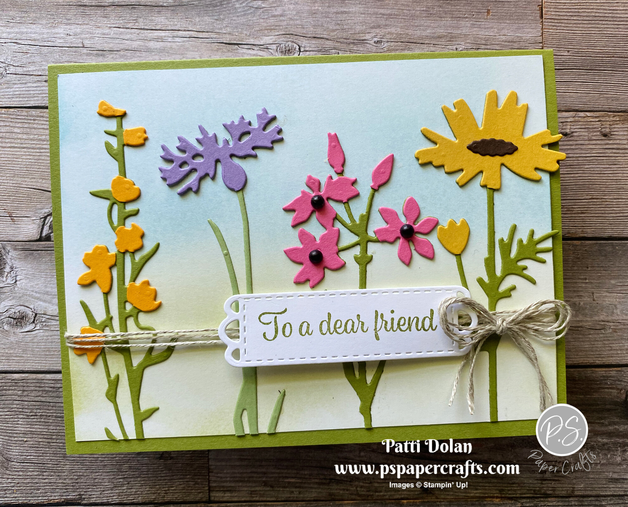 Wildflowers In A Field! — P.S. Paper Crafts