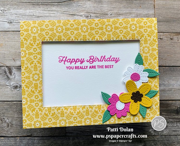 Sketch Saturday - In Bloom — P.S. Paper Crafts