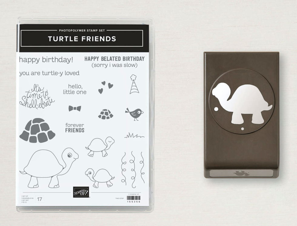 Cute Birthday Card using Turtle Friends! — P.S. Paper Crafts