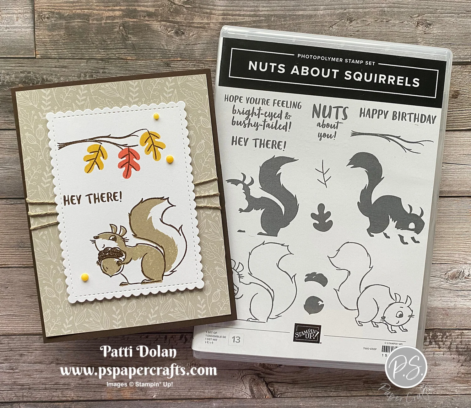 Nuts About Squirrels Card — P.S. Paper Crafts