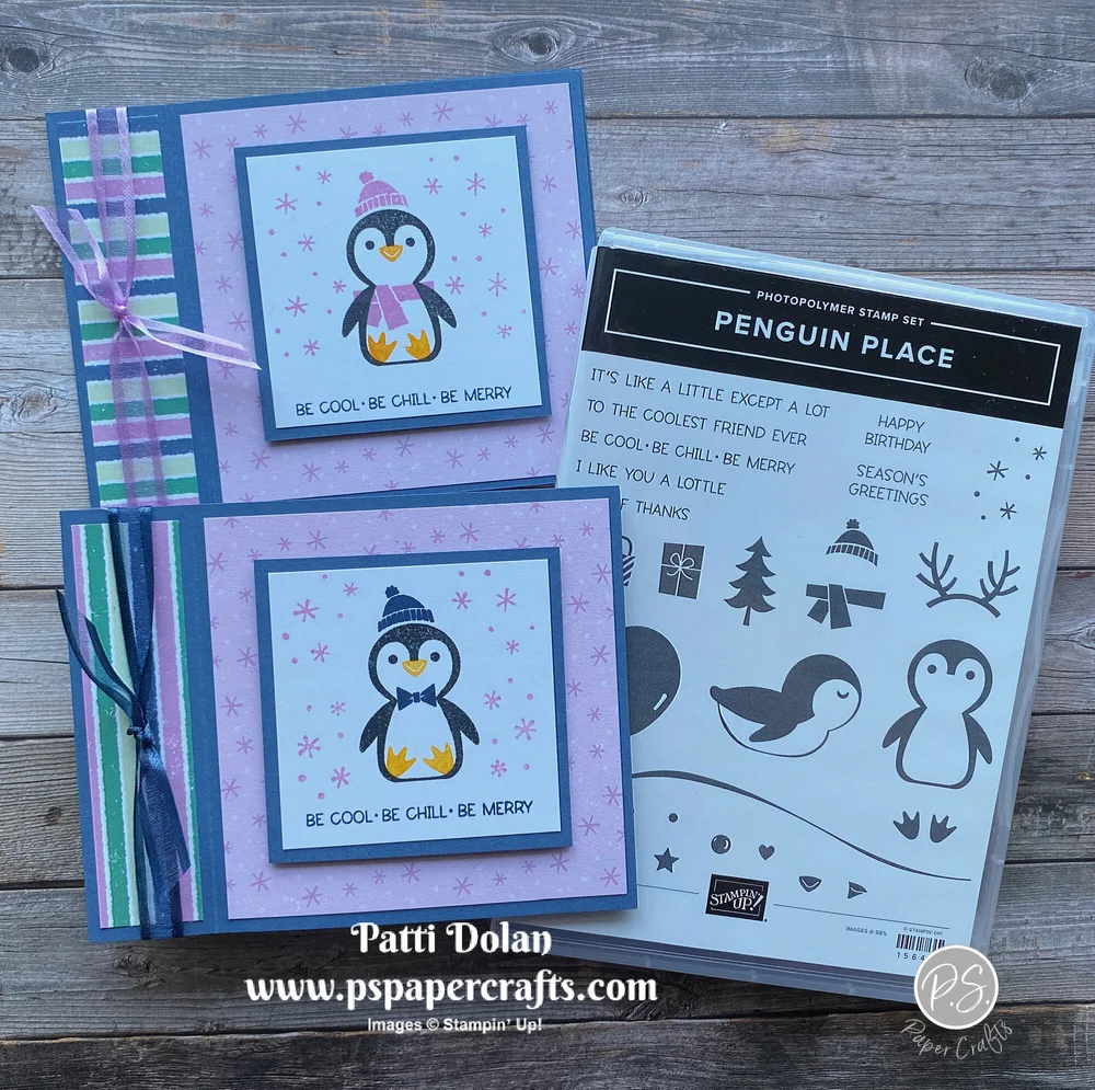 Simple Fun Fold Book Binding Card — P.S. Paper Crafts