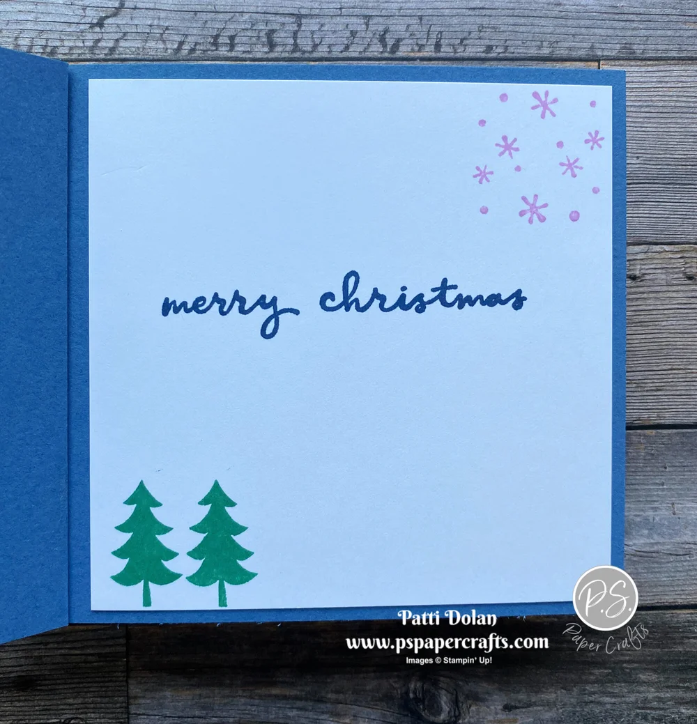 Simple Fun Fold Book Binding Card — P.S. Paper Crafts