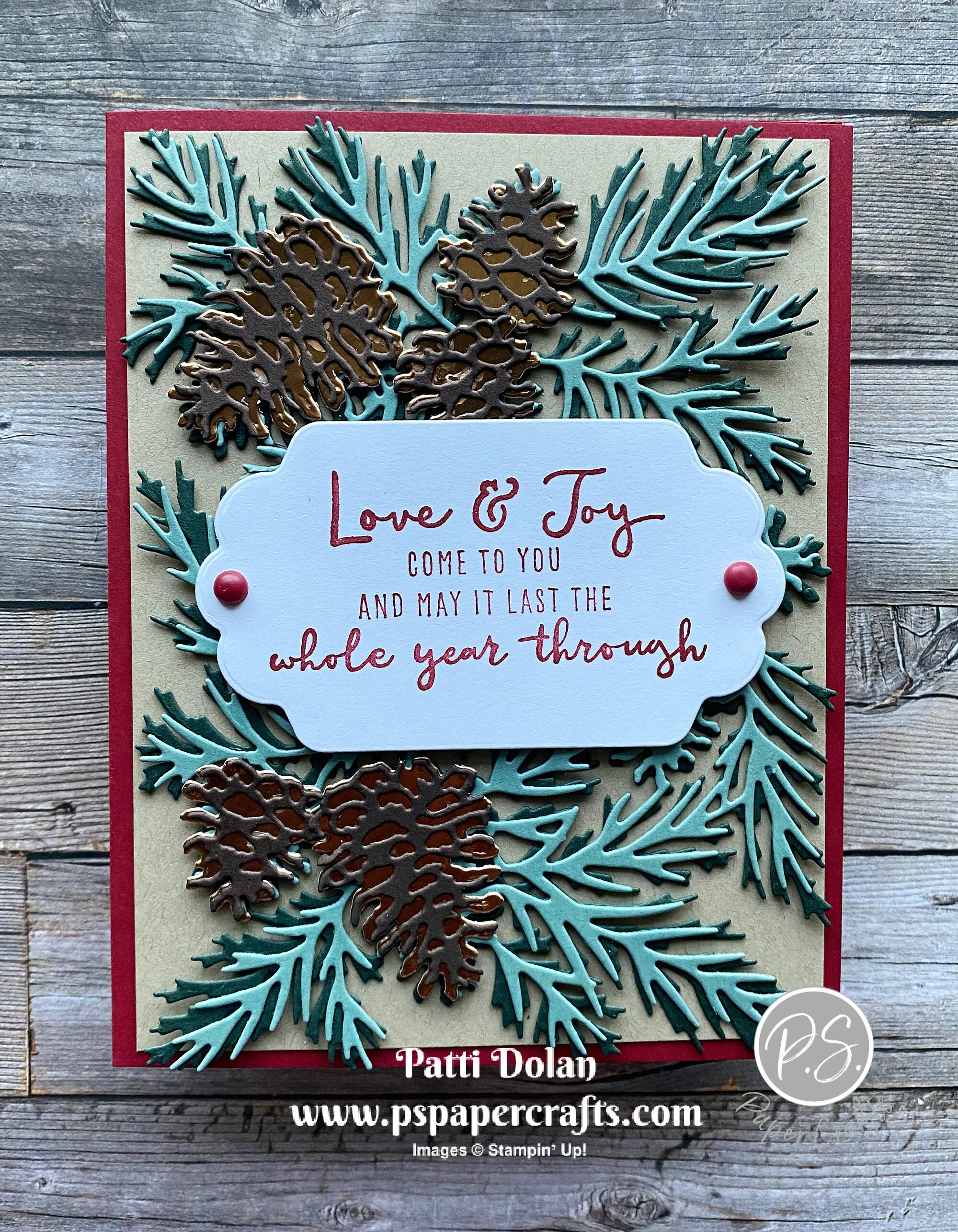 Painted Christmas - Love & Joy — P.S. Paper Crafts