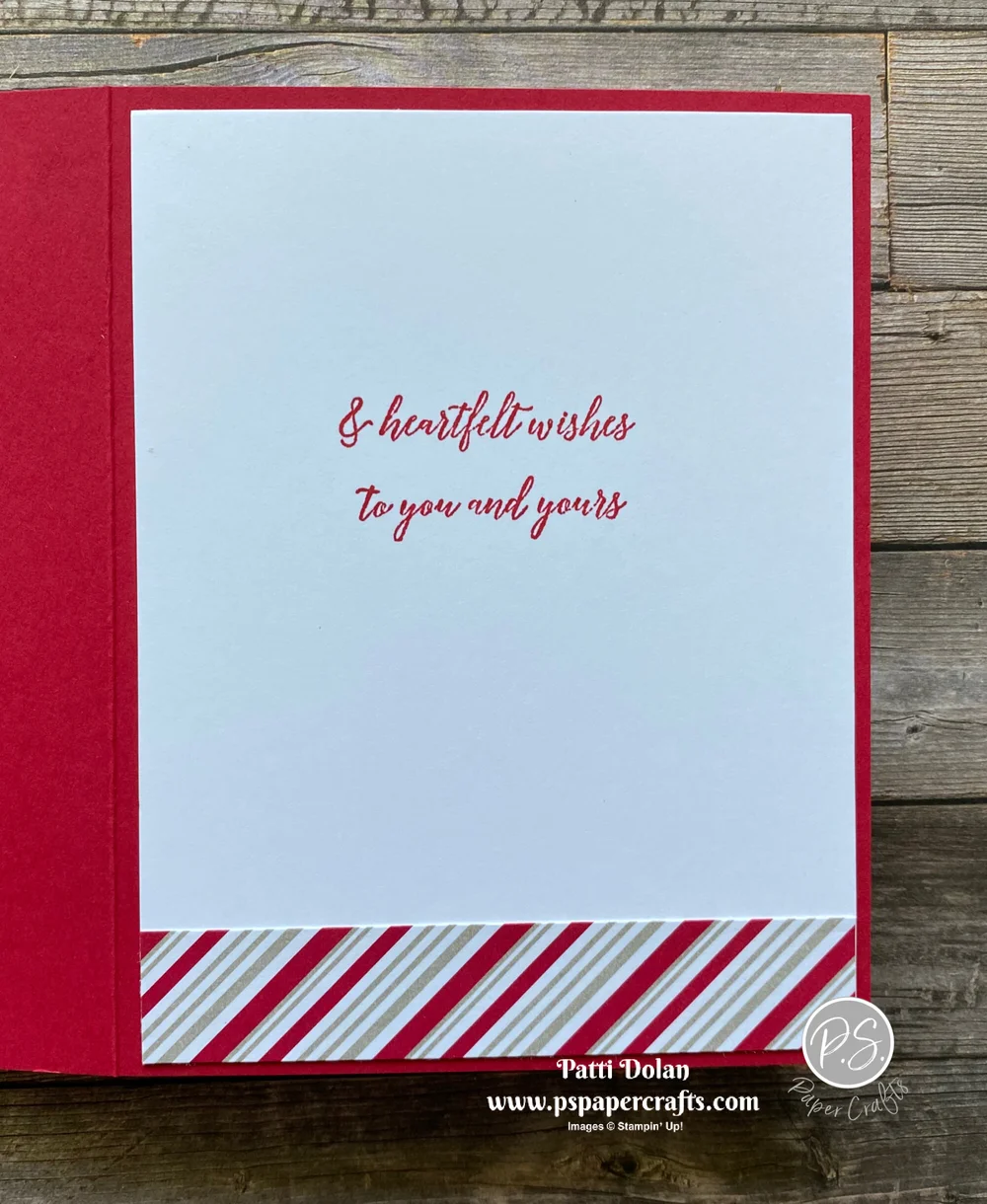 Super Simple Christmas Card — P.S. Paper Crafts