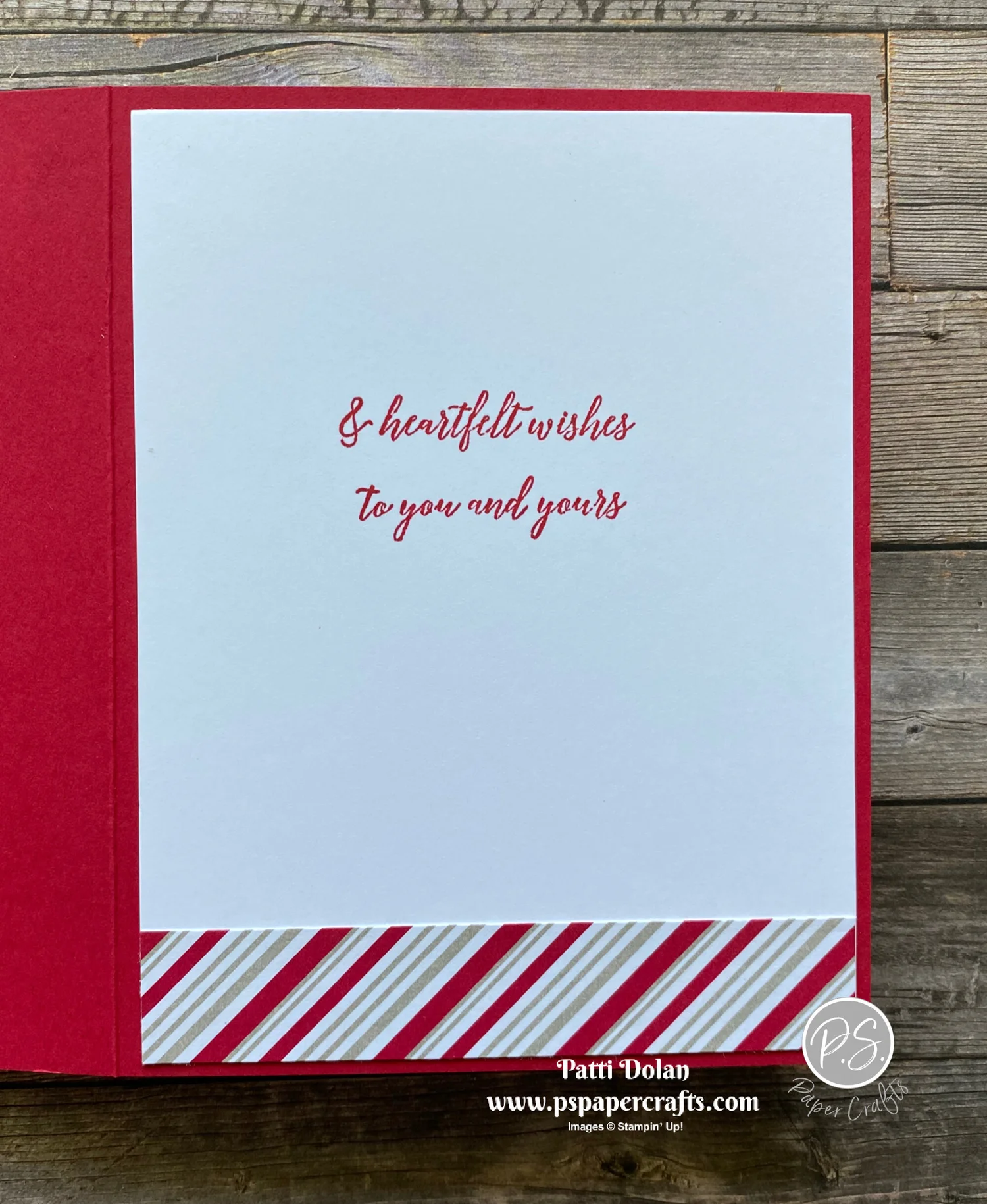 Super Simple Christmas Card — P.S. Paper Crafts