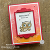 Hoot Hoot - Adorable Owls Card — P.S. Paper Crafts