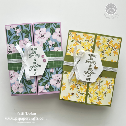 Drop Down Gate Fold Cards — P.S. Paper Crafts