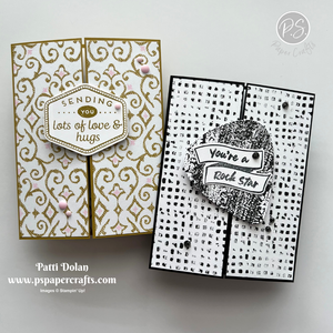 Slide & Lock Fun Fold Cards — P.S. Paper Crafts