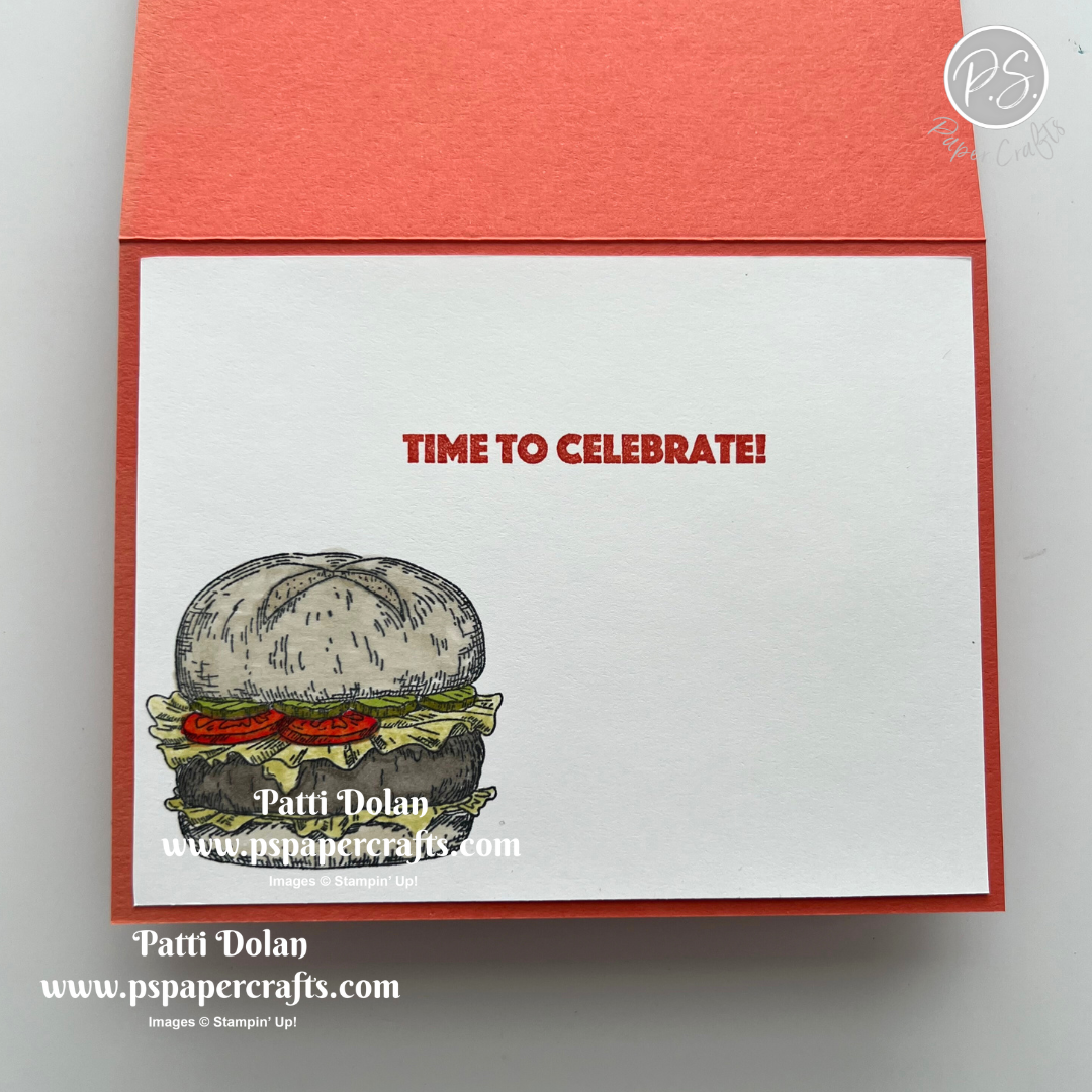 Sketch Saturday - Bistro Burger — P.S. Paper Crafts