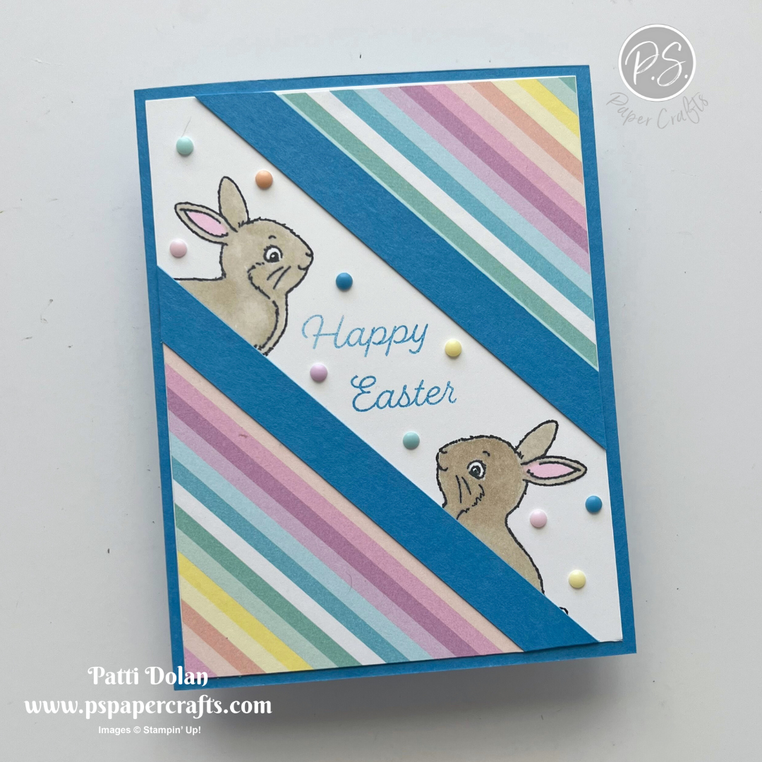Cute Easter Bunny Card — P.S. Paper Crafts