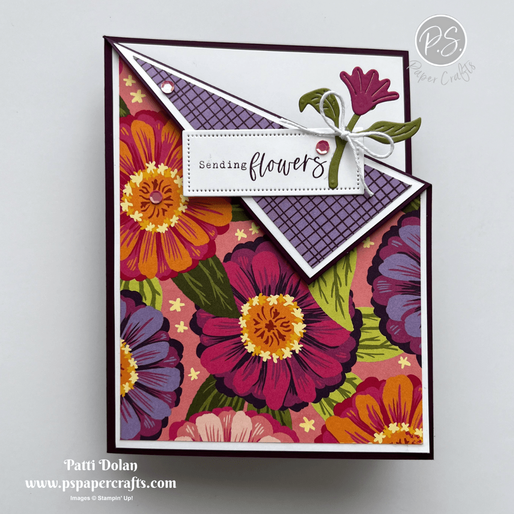 Pretty Corner Fold Cards — P.S. Paper Crafts