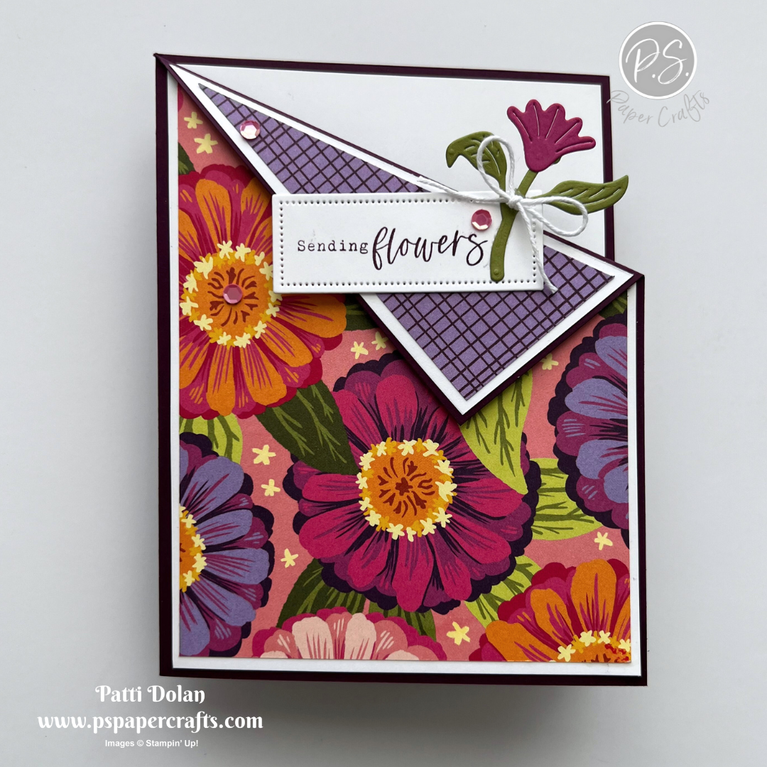 Pretty Corner Fold Cards — P.S. Paper Crafts