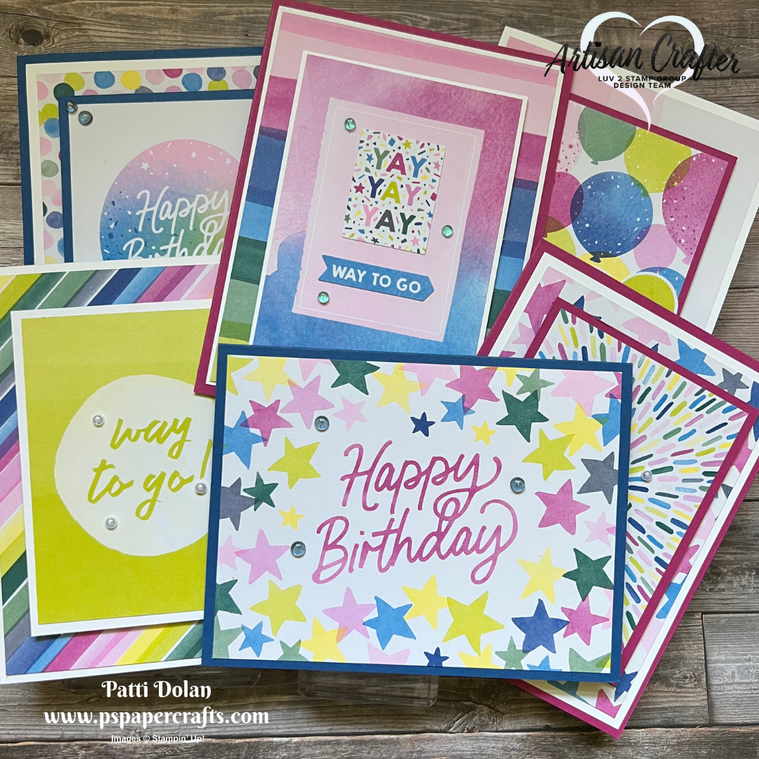 Simple Bright & Beautiful Memories & More Cards — P.S. Paper Crafts