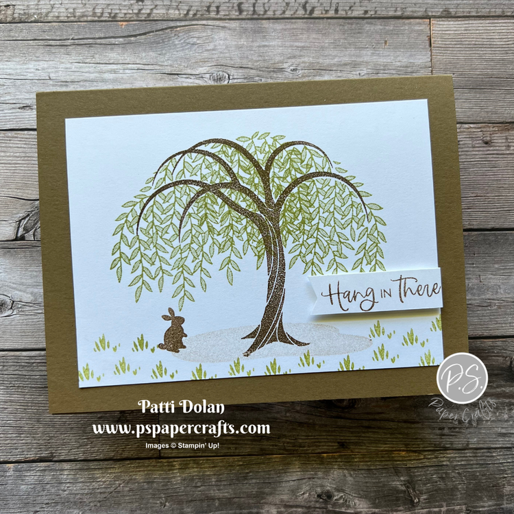 Simple Willow Tree Card — P.S. Paper Crafts