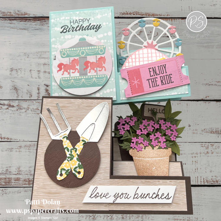 How To Make Stair Step Cards — P.S. Paper Crafts