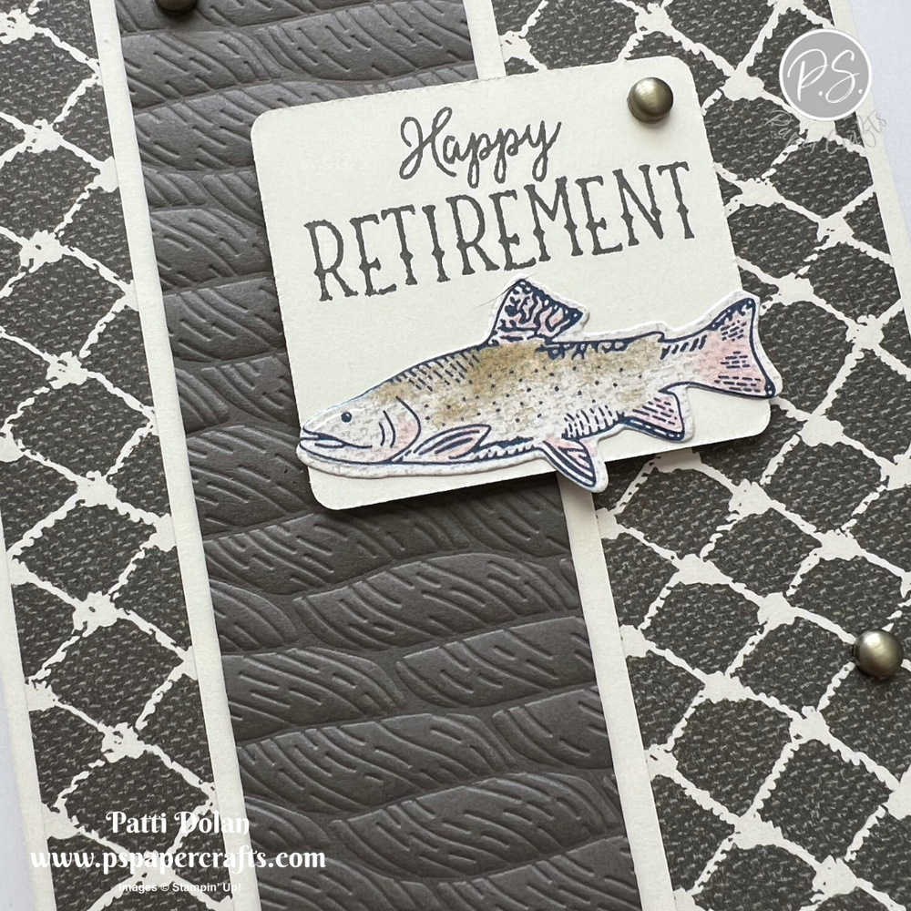 Let's Go Fishing - Retirement Card — P.S. Paper Crafts