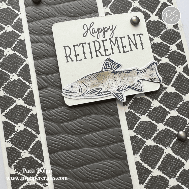 Let's Go Fishing - Retirement Card — P.S. Paper Crafts