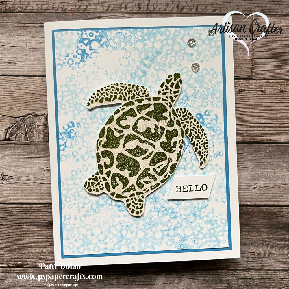 Sketch Challenge - Sea Turtle — P.S. Paper Crafts