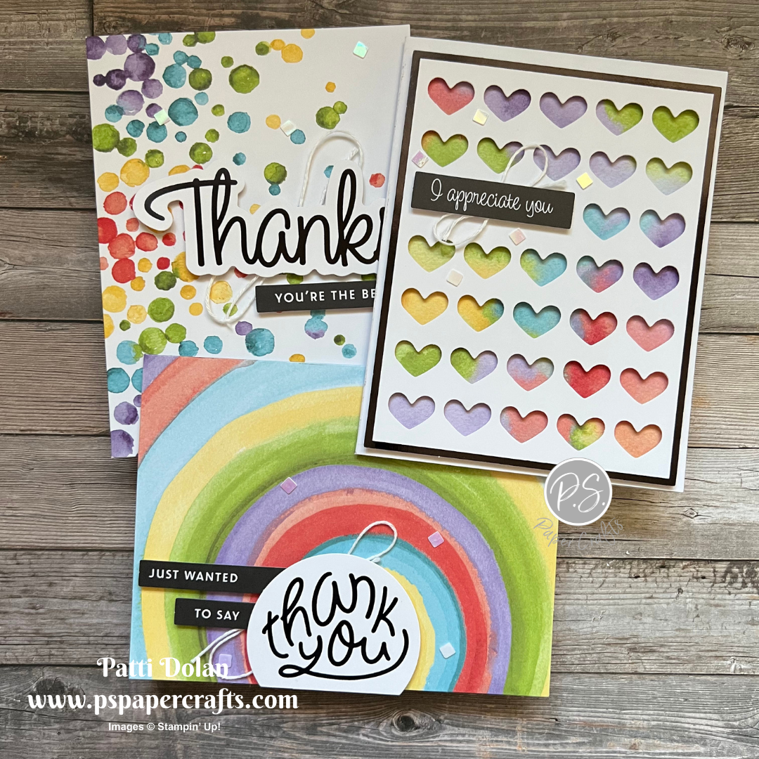 Fun & Easy Saying Thanks Cards — P.S. Paper Crafts