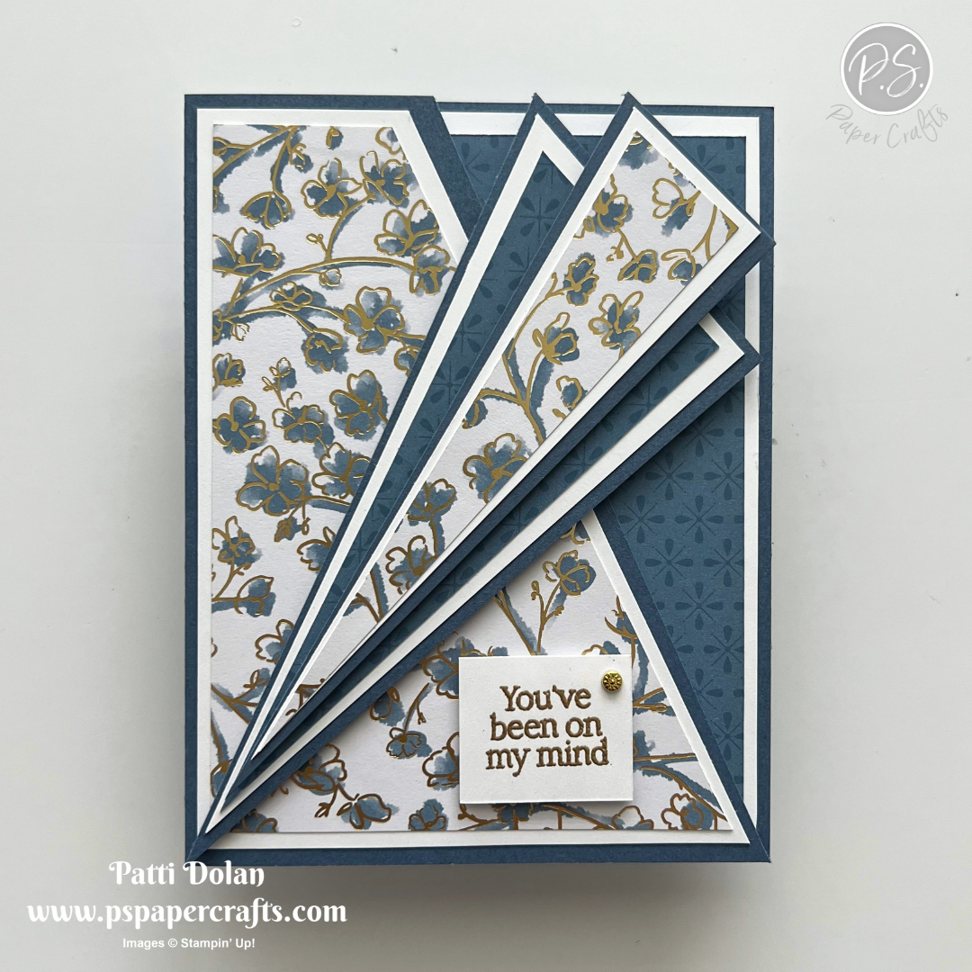 Pretty Fan Fold Cards — P.S. Paper Crafts