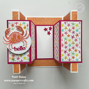 Winged Gate Fold Cards — P.S. Paper Crafts