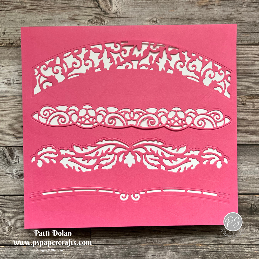 Elegant Borders Sympathy Card — P.S. Paper Crafts
