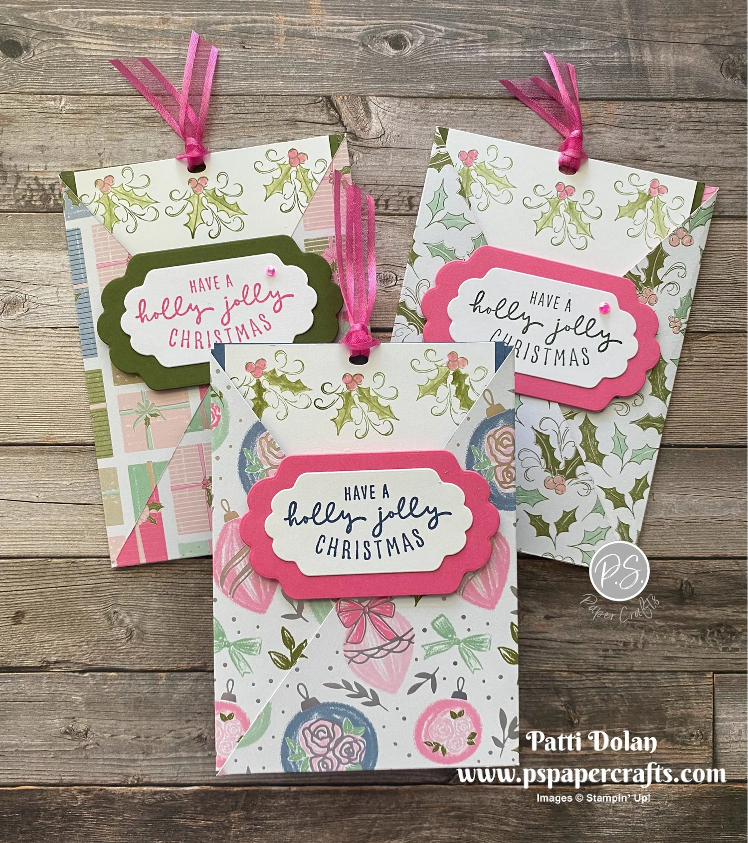 Fun Pocket Card Gift Card Holders — P.S. Paper Crafts