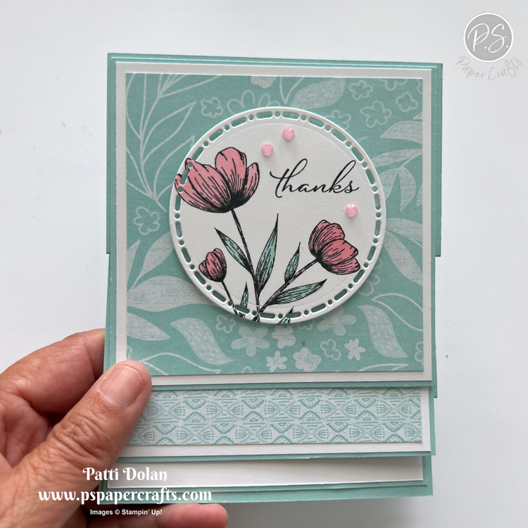 Tri-Fold Accordion Fun Fold Cards — P.S. Paper Crafts