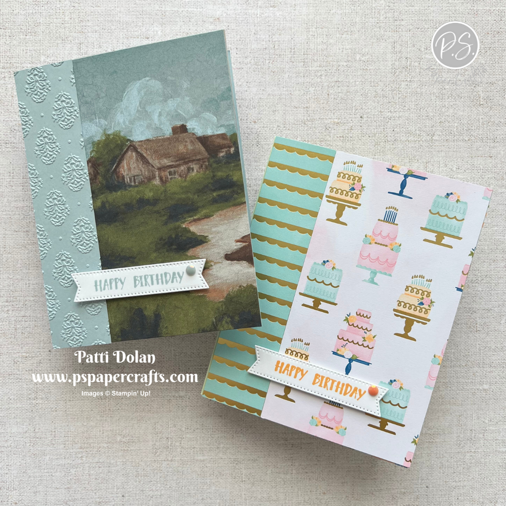 Squeeze Box Fun Fold Cards — P.S. Paper Crafts