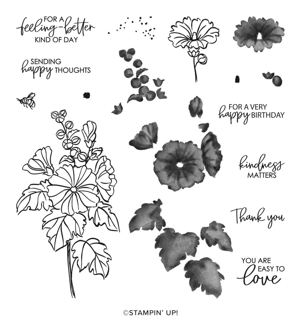 Beautifully Happy Black & White Card — P.S. Paper Crafts