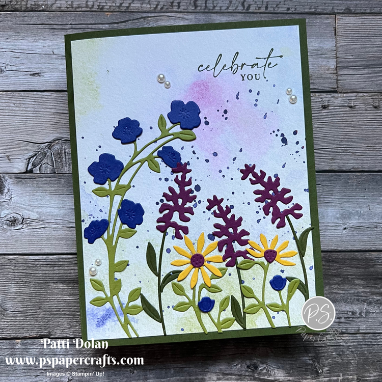 Dainty Delight Celebrate You Card — P.S. Paper Crafts