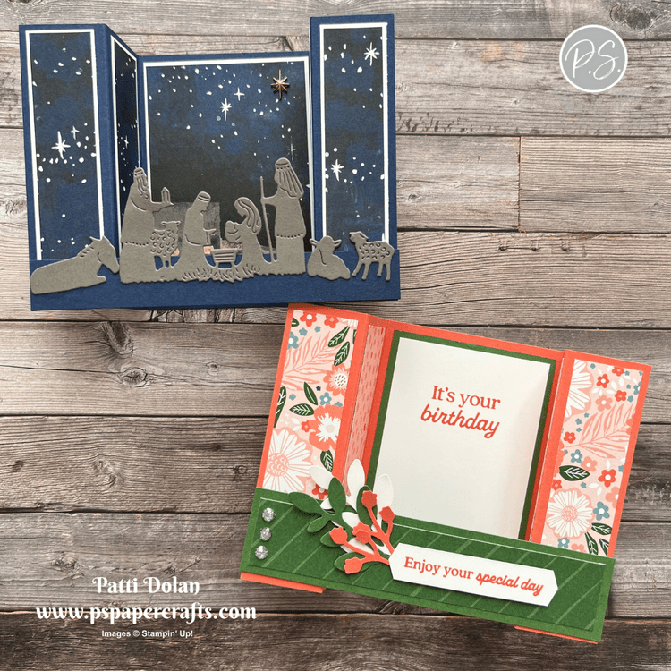 Bridge Fun Fold Cards — P.S. Paper Crafts