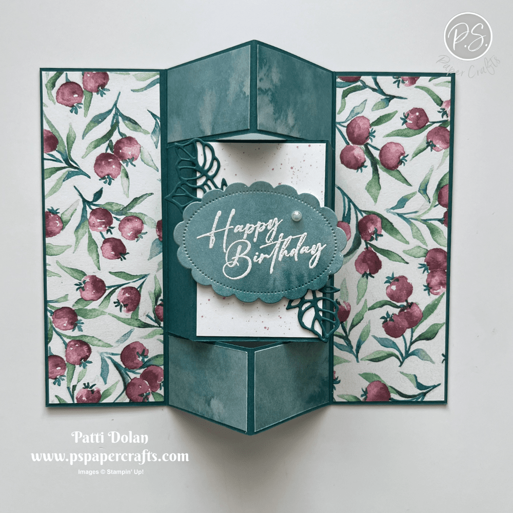 Gate Fold Pop Up Cards — P.S. Paper Crafts