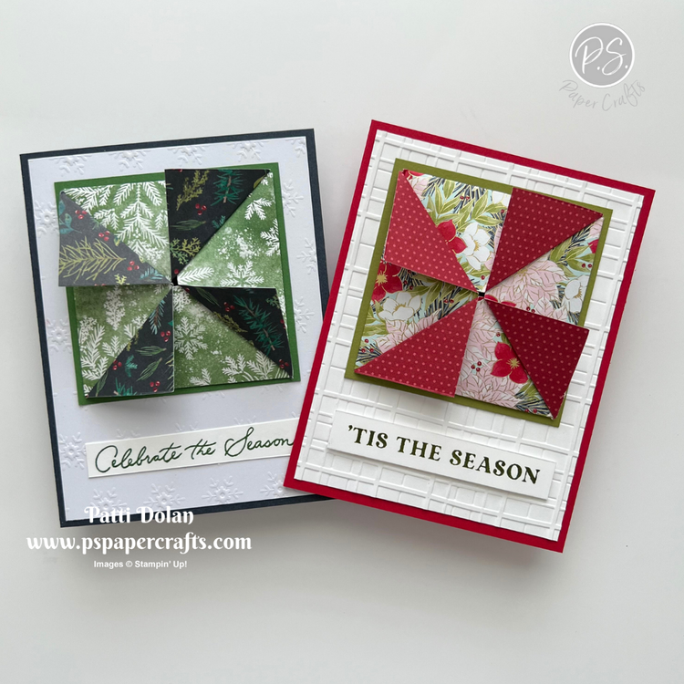 Fun Pinwheel Cards — P.S. Paper Crafts