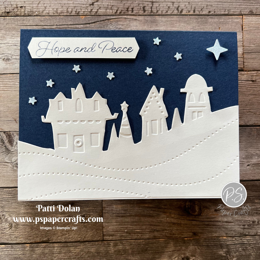 Hope & Peace Christmas Card — P.S. Paper Crafts
