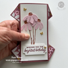 Double Fan Fold Cards — P.S. Paper Crafts
