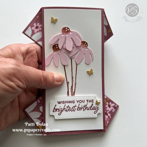 Double Fan Fold Cards — P.S. Paper Crafts