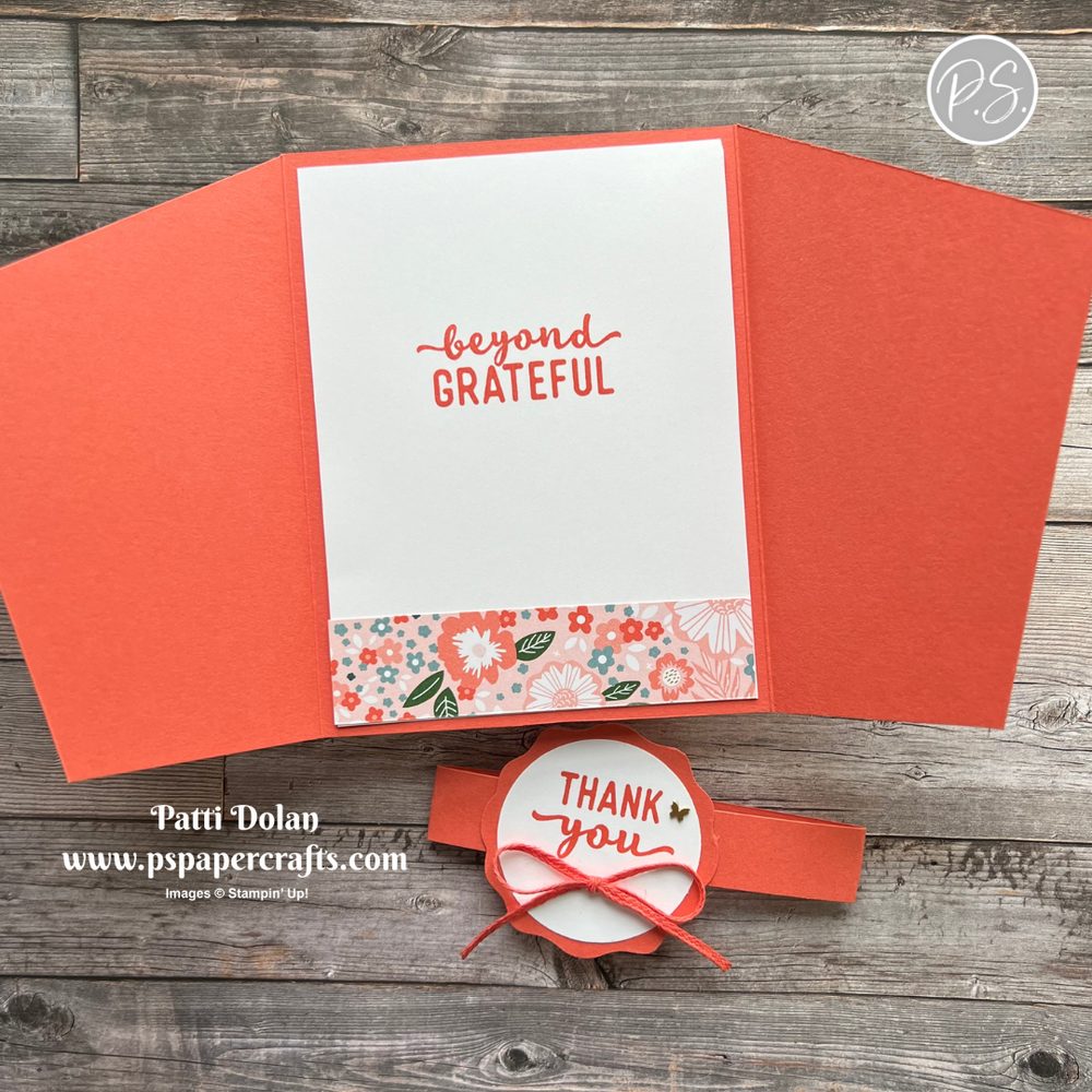 Angled Tri-Fold Cards — P.S. Paper Crafts