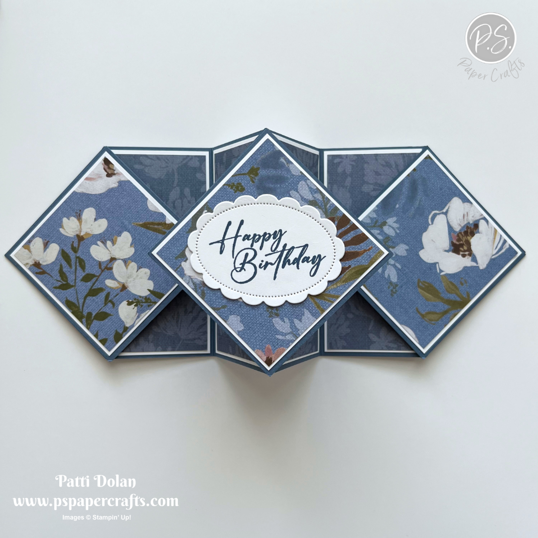 Triple Floating Diamond Cards — P.S. Paper Crafts