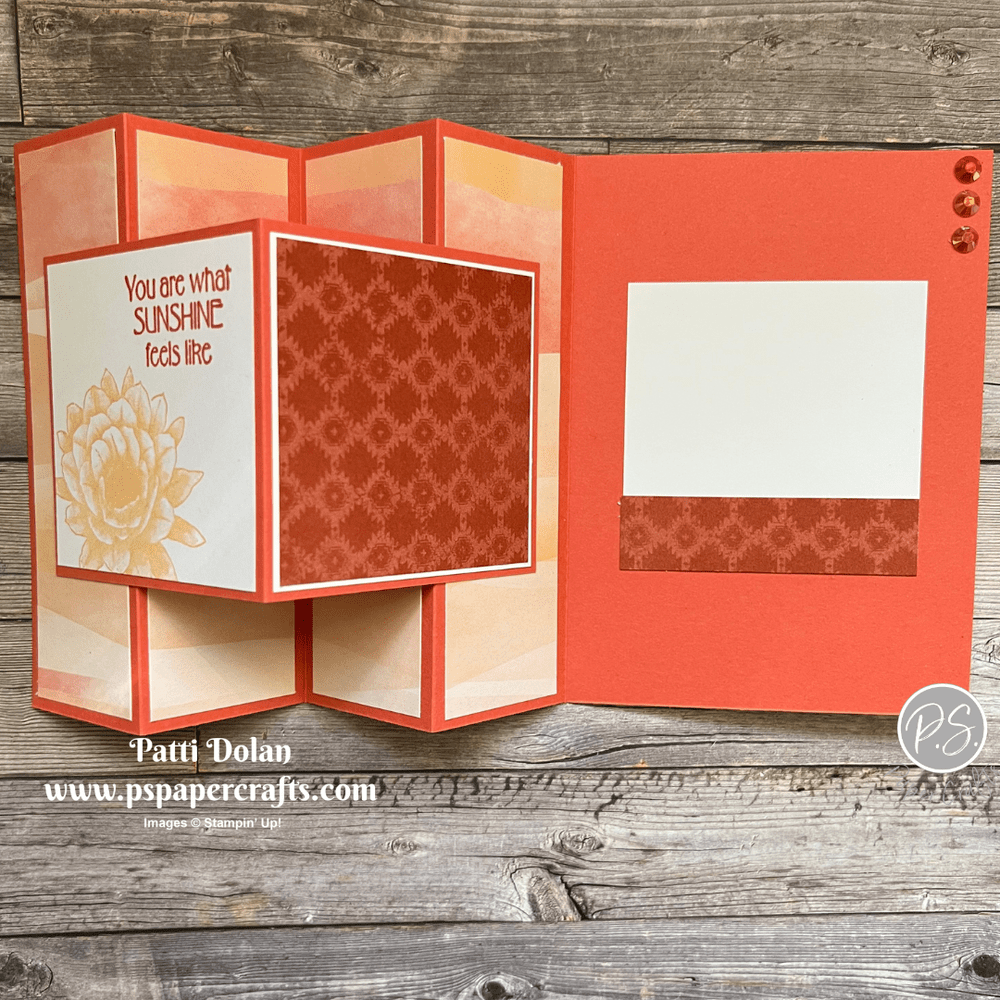 W-V Fun Fold Cards — P.S. Paper Crafts