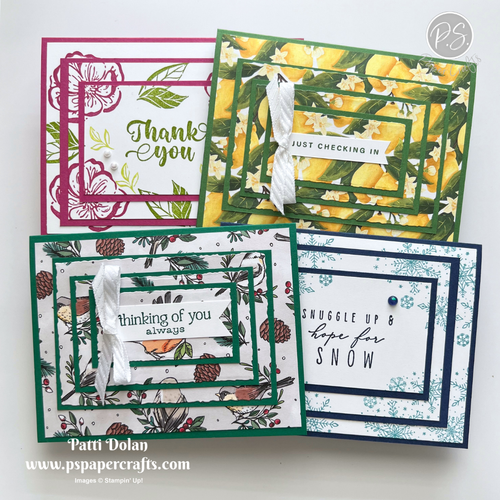 Triple Layer Cards - Two Ways — P.S. Paper Crafts