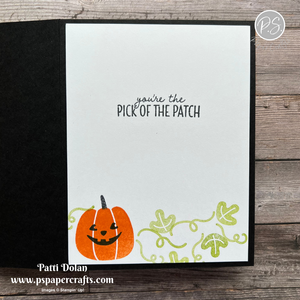 Fun Halloween Card using Pick Of The Patch — P.S. Paper Crafts