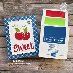 Sweetest Cherries Birthday Card — P.S. Paper Crafts