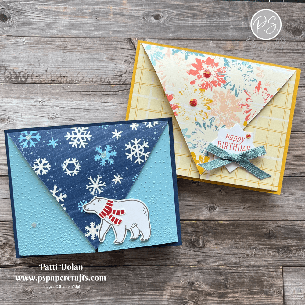Envelope Flap Fun Fold Cards — P.S. Paper Crafts