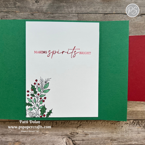 Double Flap Fold Card — P.S. Paper Crafts