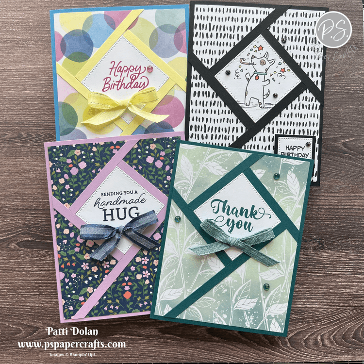 Fractured Card Technique — P.S. Paper Crafts