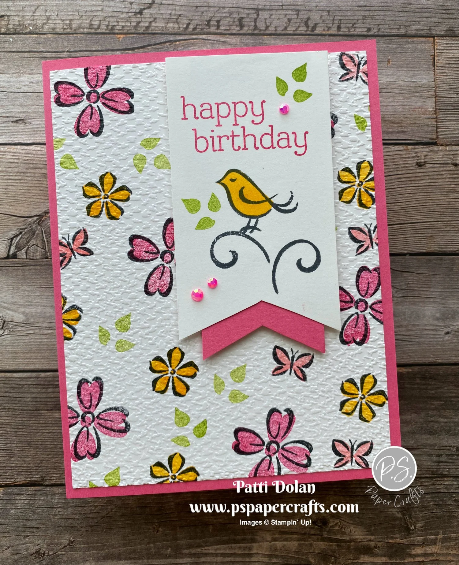 How To Created a Textured Background Layer — P.S. Paper Crafts