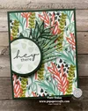 Artfully Layered Hey There Card! — P.S. Paper Crafts